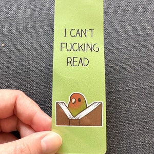 Funny Bookmark Set | Meme Bookmarks | Booktok - Etsy
