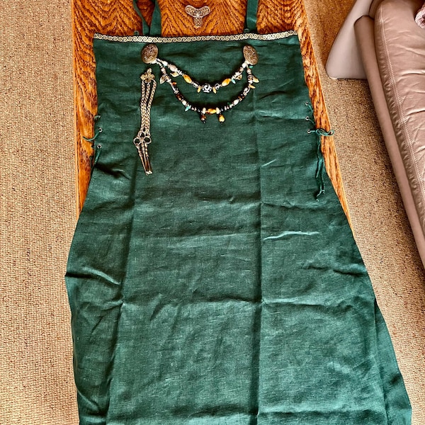 Medieval Slavic Russian Linen Shirt With Selvage "rubacha" for Slavic ...