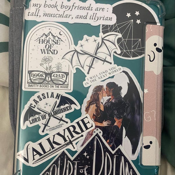Azriel - Shadowsinger Sticker, Acotar, Sjm, Sarah J Maas, Booktok, Die ...