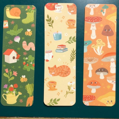 Mix & Match Bookmark Bundle Any Bookmarks Set Book Lover - Etsy