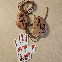 Small Werewolf Auspice Antler Slice Pendants - Etsy Canada