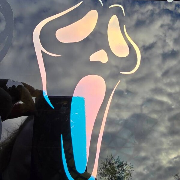 Ghost Face Sticker / Scream Movie Sticker / Scream Inspired Sticker ...