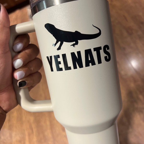 YELNATS Cup Decal Holes Stanley Yelnats Cricut Vinyl Tumbler Sticker - Etsy