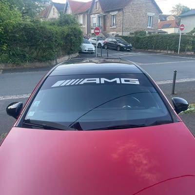 Set 12 Pcs AMG Sticker Decals Mercedes Benz AMG Decal Racing Sport ...