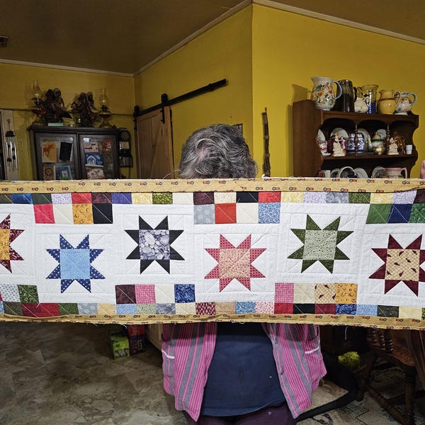 Charmed Star Table Runner Pattern - PDF - Etsy