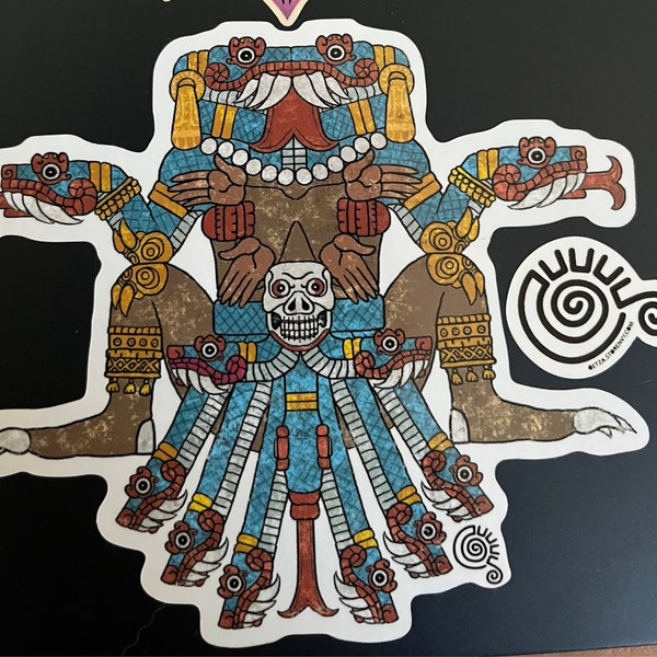 Pink Axolotl Sticker, Vinyl Sticker, Mexica, Aztec, Ajolote, Axolotl - Etsy