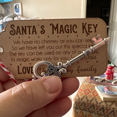 Santa's Magic Key Door Lock Christmas Xmas Magical - Etsy