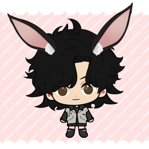 Premade Vtuber Color Customizable, 6 Toggle Switches, 7 Cute Emotes ...