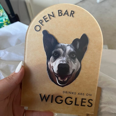 Blank Bar Menu Sign, Standing Wedding Menu Sign, Arched Round Top Table ...