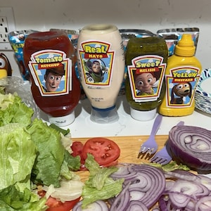 Toy Story 4 Food Labels, Printable Toy Story Food Tent Cards, Toy Story ...