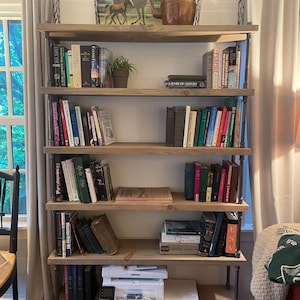 Industrial Bar Table, Farmhouse Breakfast Table With Drink Rail, Rustic ...