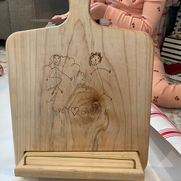 Personalized Cookbook Holder, Cookbook Stand, Easel - Etsy