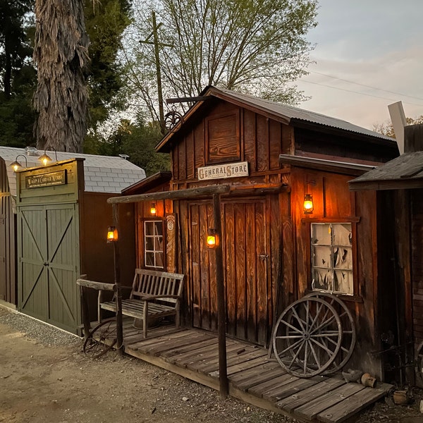 Rustic General Store Mercantile Wood Sign - Hand Crafted Antique Wooden ...