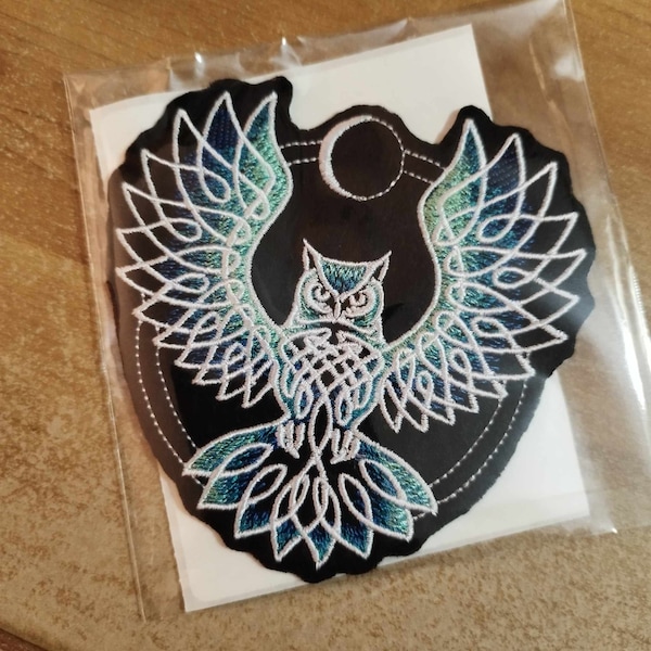 Owl Patch, Glow - Etsy