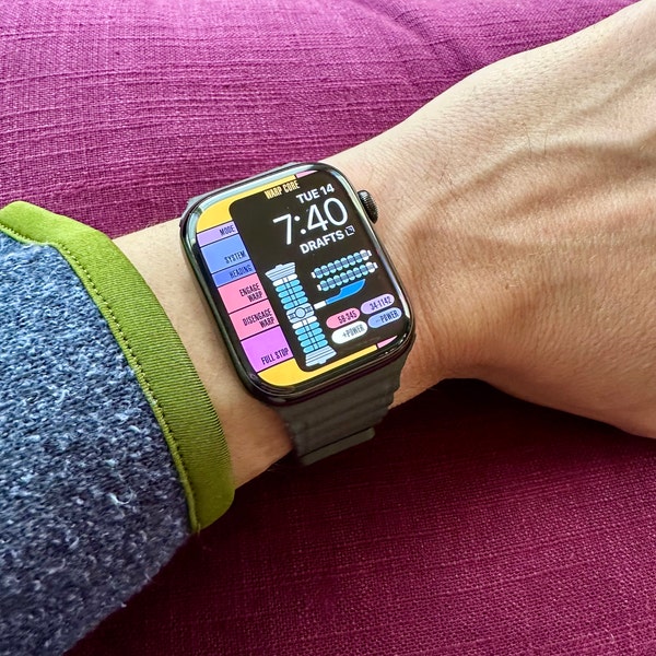 ANIMATED Sci-fi Inspired Apple Watch Face by Valo Creations | Perfect ...