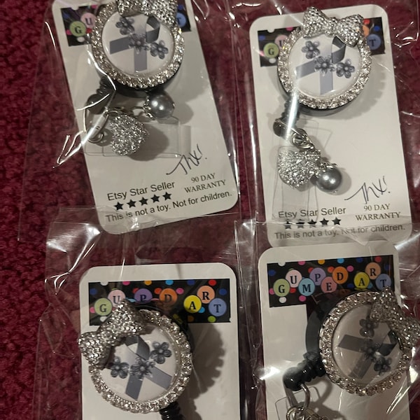EKG Cardiac Tele Rhythm Retractable Badge Reel ER Dysrhythmia Arrythmia ...