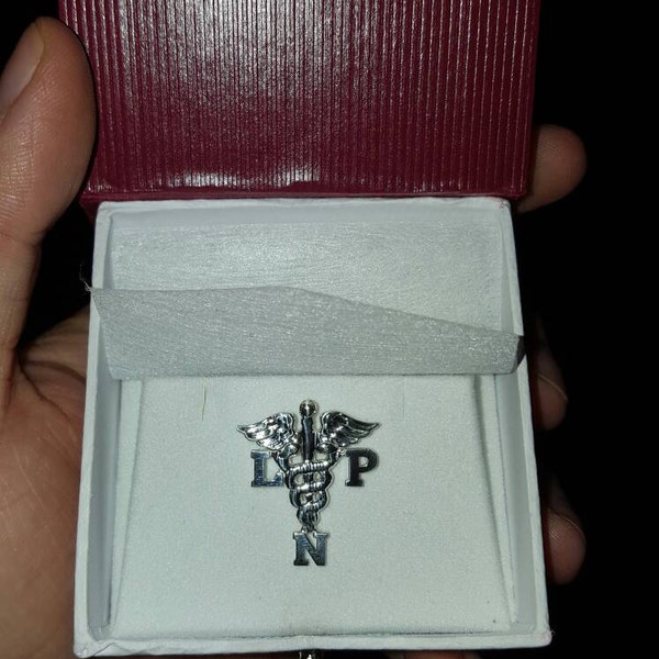 LPN Nursing Pins Silver for Graduation - Etsy