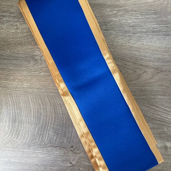 Blank Two Color Sash - Etsy