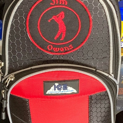 Custom Embroidered Patch Golf Circle Patch Personalize It Sew on or ...