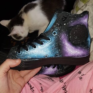 Buy Galaxy Converse, Galaxy Shoes, Galaxy Hi Tops, Custom Converse ...