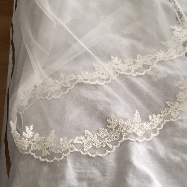 Kate Middleton Veil, Inspired Bridal Veil, Princess Kate Veil | Elbow ...