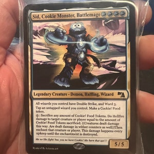 10x Custom MTG Card 2.5x3.5, Magic the Gathering Illustration ...