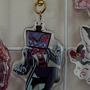 Charlie Morningstar 3 Epoxy Acrylic Charm - Etsy