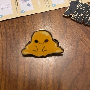 Pastel Pink Pop-up Retro Enamel Pin - Etsy