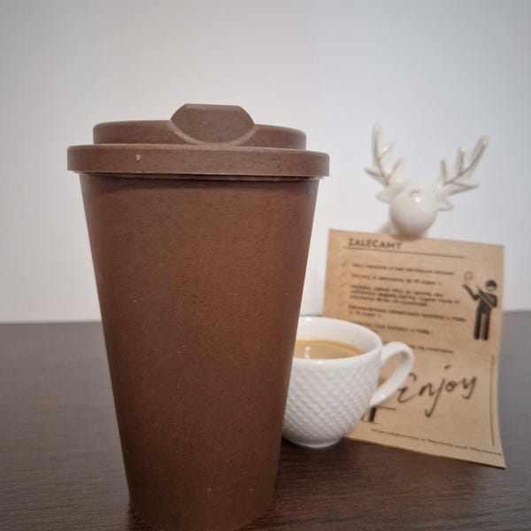 4x Made of Coffee Grounds | Bio Cups | Sugarcane Based Biomaterials ...