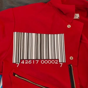 Slipknot Barcode SVG for IRON ON Halloween Costume Jumpsuit - Etsy