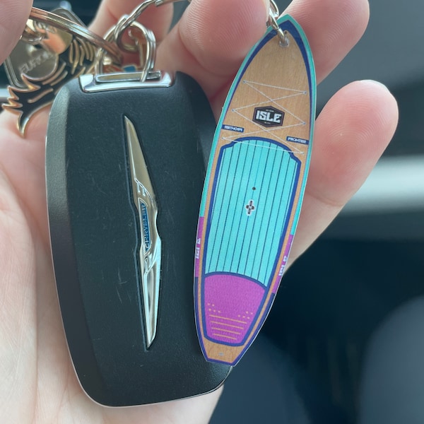 Custom Keychain Surf,sup, Paddle, Etc... (we Can Make Any Model on ...