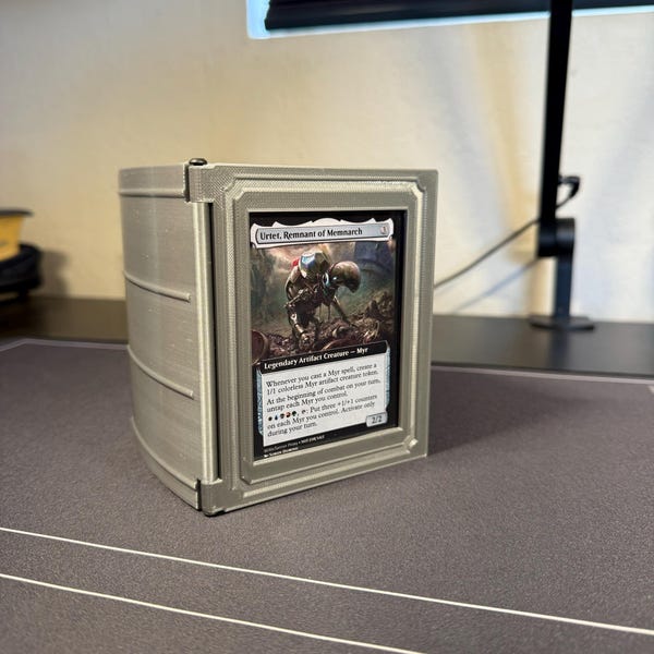 MTG EDH Commander Deck Box W/ Toploader Slot for Stanley Tool Box ...