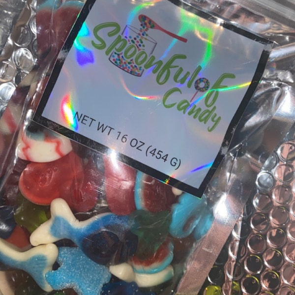 Custom Mix Gummy Candy Gift Box: UK Sweet Treat - Etsy