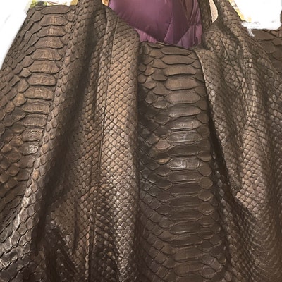 Motorcycle Leather Jacket,python Snakeskin Leather Jackets,brown ...