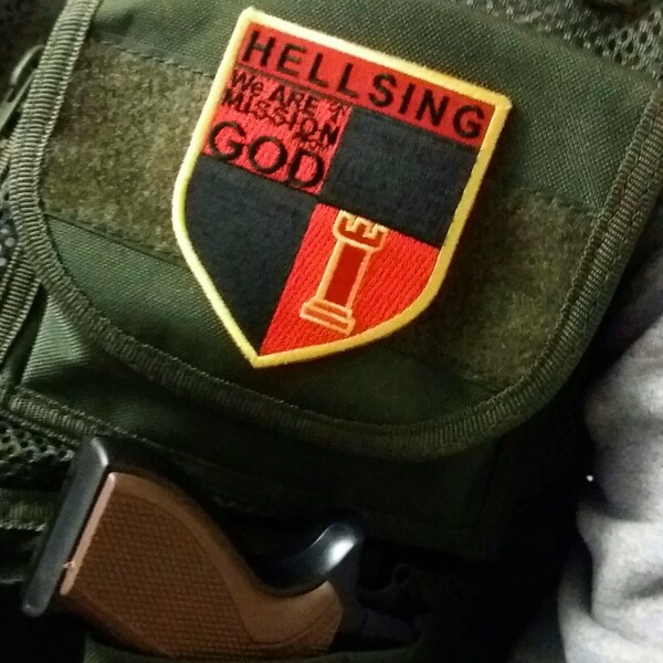 Hellsing Shield Cosplay Patch - Etsy
