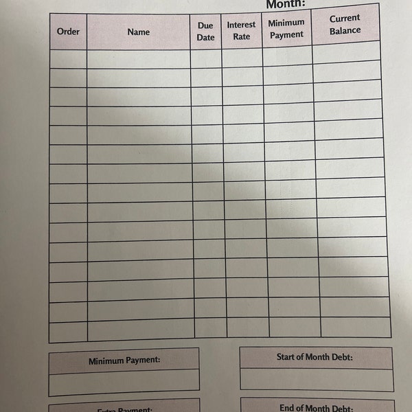 12 Month Savings Challenge Printable, Monthly Saving Challenge, Low ...