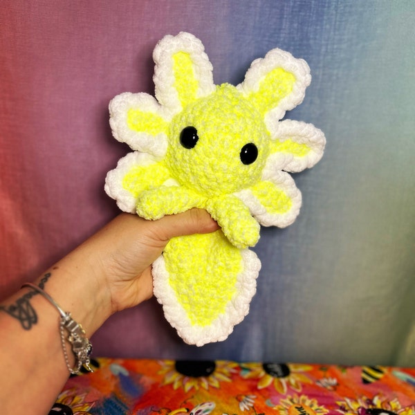 Poppy the Axolotl Lovey Crochet Pattern PDF ONLY - Etsy