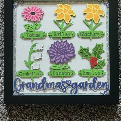 3d Spring Tree Shadow Box Svg, 3d Spring Tree Svg, 3d Shadow Box Svg ...