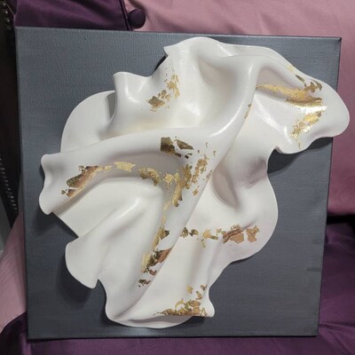 Minimalist Clay on Canvas, Wall Art, 3D Art, Decorer, Canvas Wall Art ...