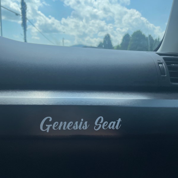 Girlfriends Seat Sticker for Car| Name Decal for Car| Relationship ...