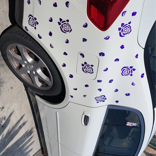 Rose and Falling Petals JDM Decal Sticker Pack rose Petals, Sadboyz ...