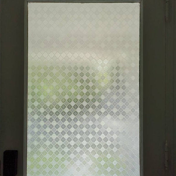 3D Premium Window Privacy Film, Static Cling Sticker,anti-uv, No Glue ...