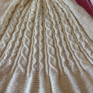 EASY Blanket Knitting Pattern Jasper Small/baby Blanket Large | Etsy