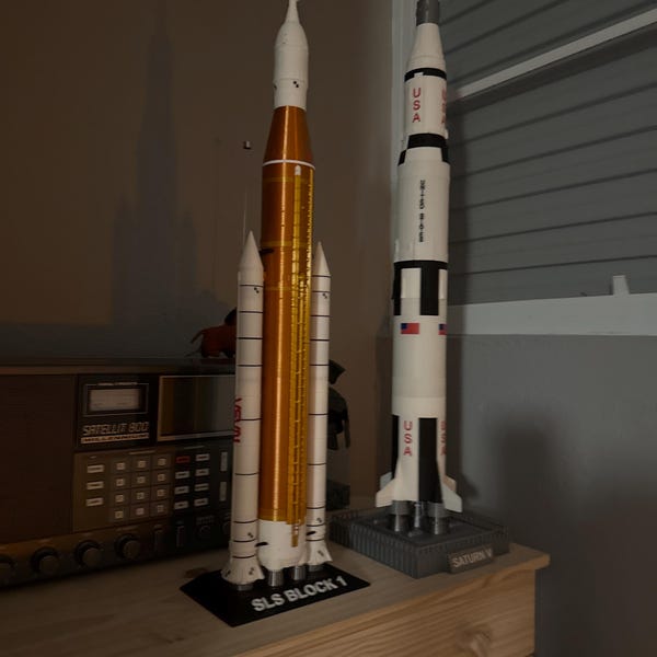 Starship & Super Heavy Rocket Model Ver2 15"-45" 1:100 Scale, Heat ...