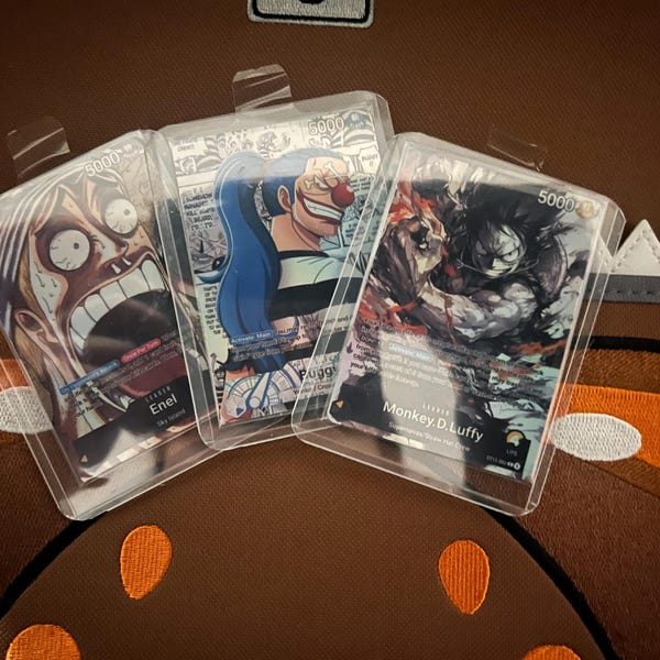 Luffy St13 Leader Custom One Piece Card Game. Fast Delivery via Mondial ...