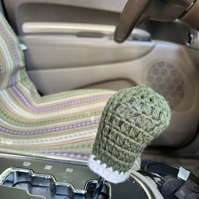 Gear Shift Cover Crochet PDF Pattern / Car Accessories / Gear Shifter ...