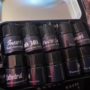 VAMPIRE BLOOD Goth Perfume Oil Alternative Unique Fragrance Mahogany ...