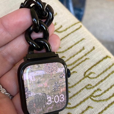 ALEXIS Apple Watch iwatch Stainless Steel Band - Etsy