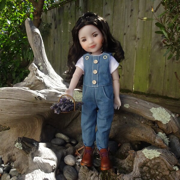 Ruby Red Doll Clothes, Denim Jumpsuit for Ruby Red Dolls. - Etsy