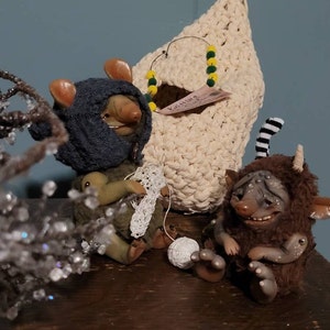 Goblin Frog Art Toy Doll Creatures Beasts Fantasy Forest Ooak Fairy ...